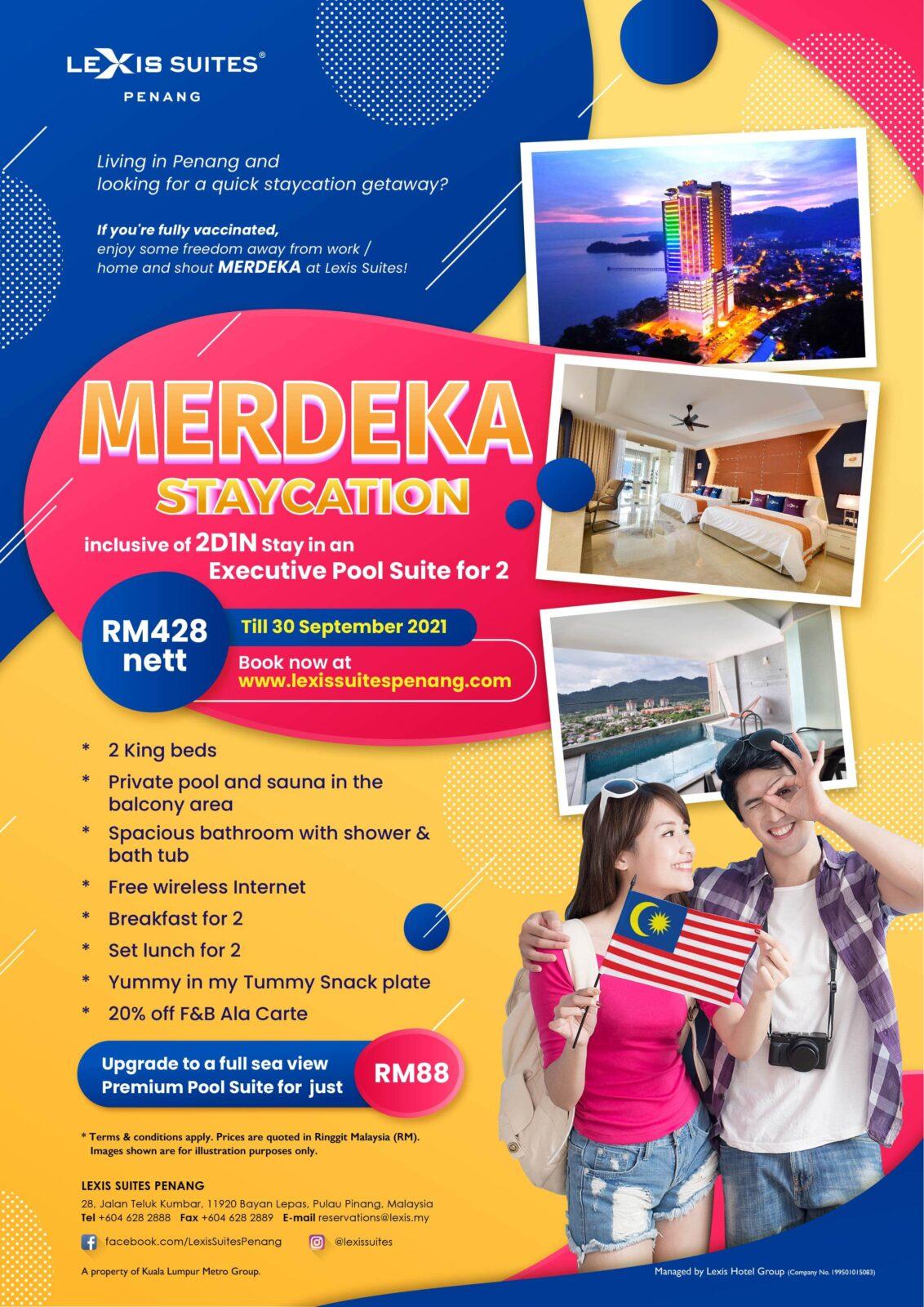 Staycation At Lexis Suites Penang