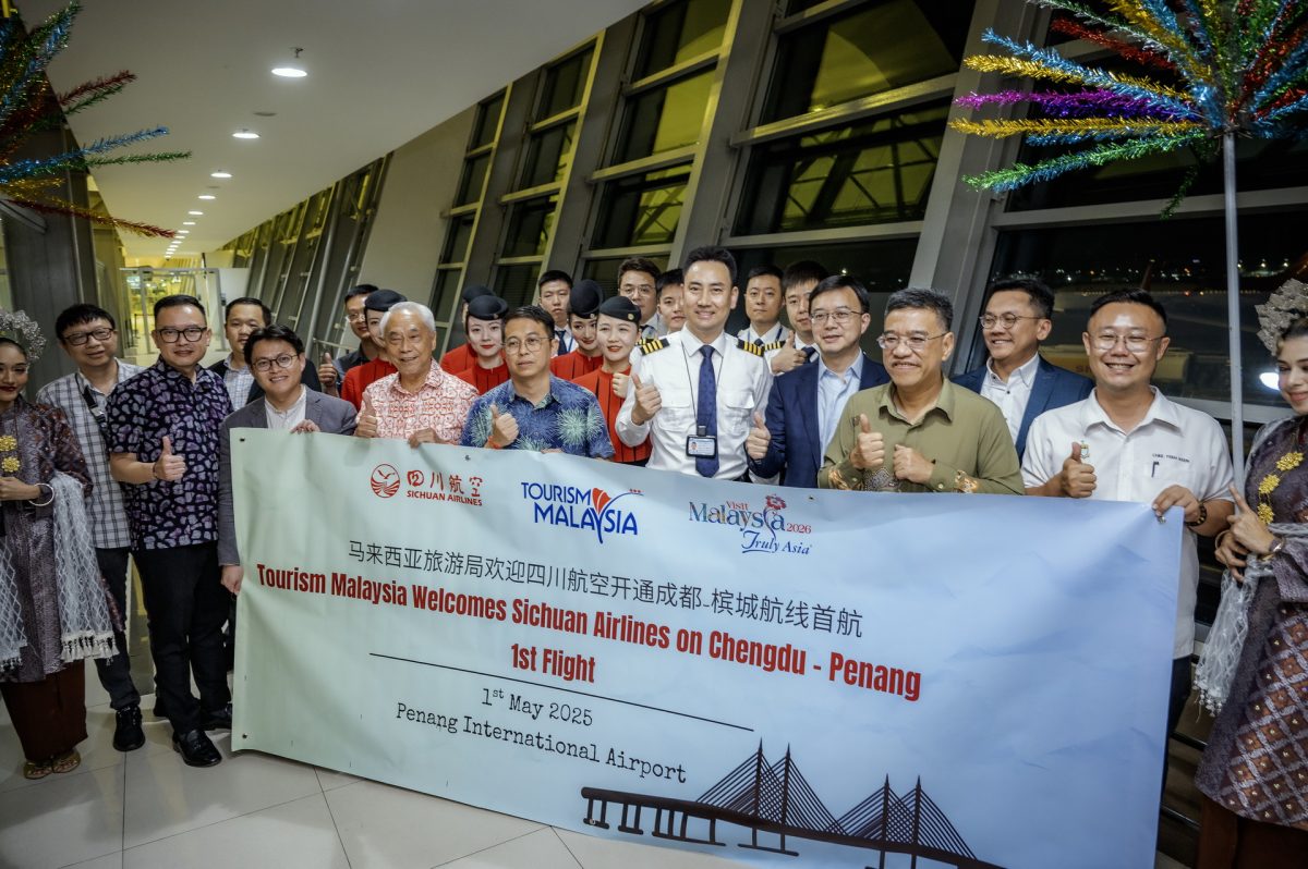 Sichuan Airlines Launches Direct Flight Between Chengdu And Penang