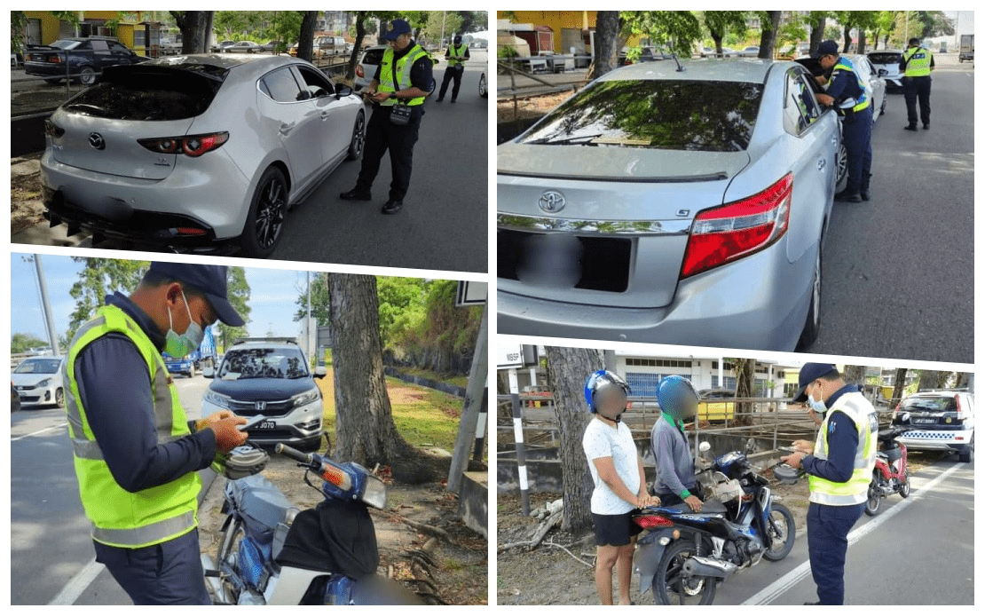 162 Summonses Issued By Penang JPJ In 3 Hour Operation
